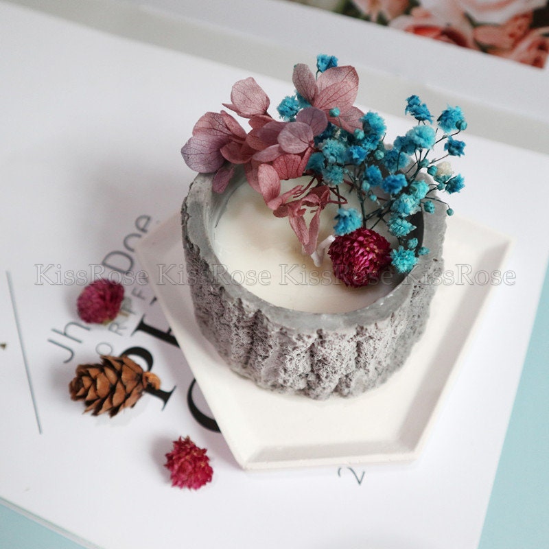 Tree Stump Candlestick Mold-flower Pot Mold for Succulent - Etsy