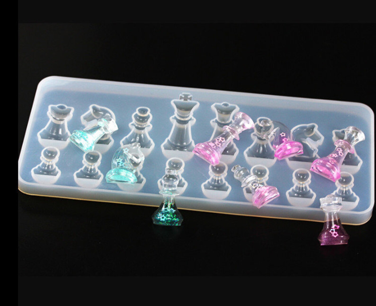 Silicone Chess Mold Clear Resin Mold for Chess Chess Molds - Etsy