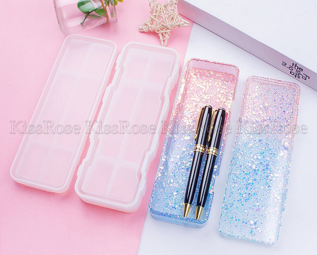 Creative Silicone Pen Case Mold-pen Case Silicone Mold for Resin-pen ...
