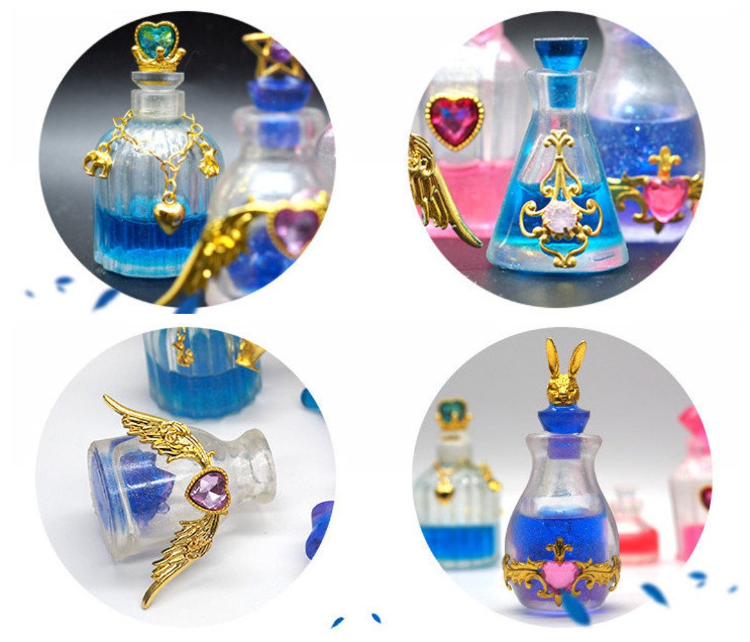 New UV Resin Mold Perfume Bottle Mold Pharmacy Bottle Mold Bottle Shape ...
