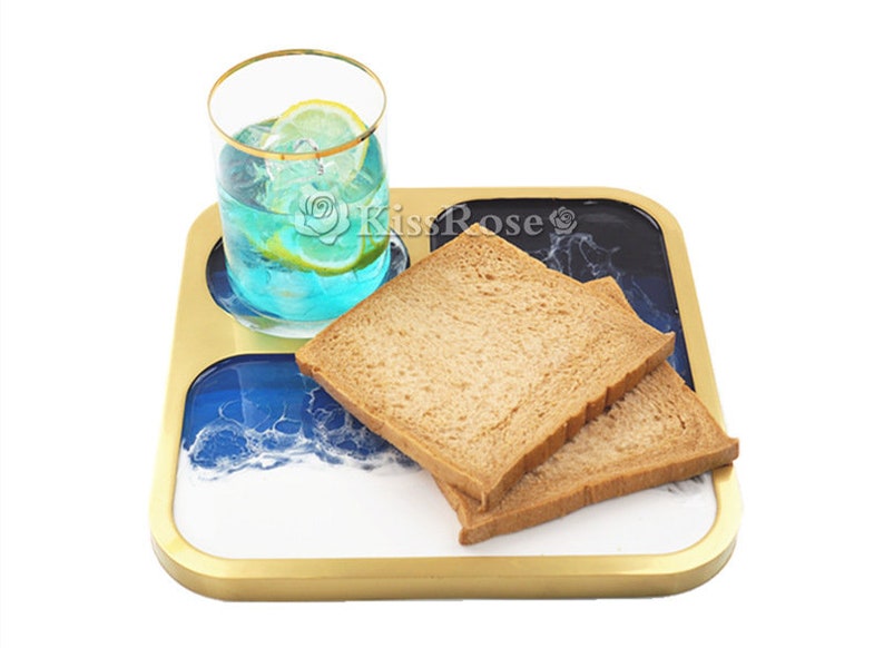 Dinner Plate Resin Mold-dinner Tray Silicone Mold-dinner Plate Mold ...