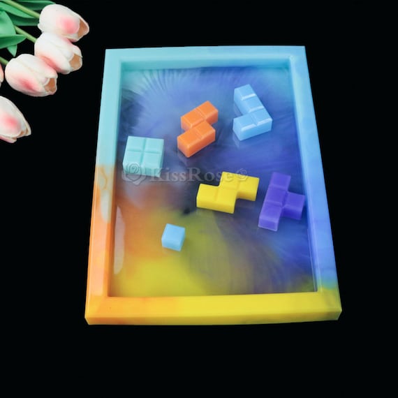 Creative Tetris Silicone Mold for Resin Craft-epoxy Resin - Etsy