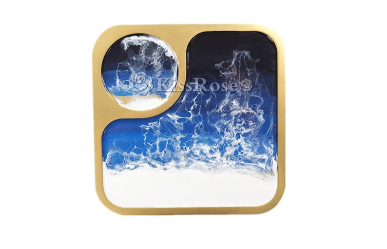 Dinner Plate Resin Mold-dinner Tray Silicone Mold-dinner Plate Mold ...