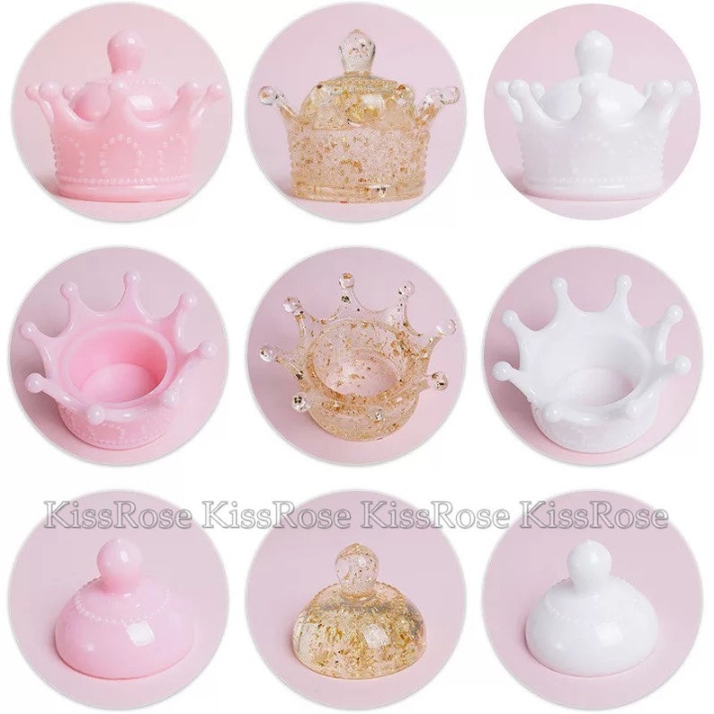 Crown Storage Box Silicone Mold Royal Crown Box Resin Molds | Etsy