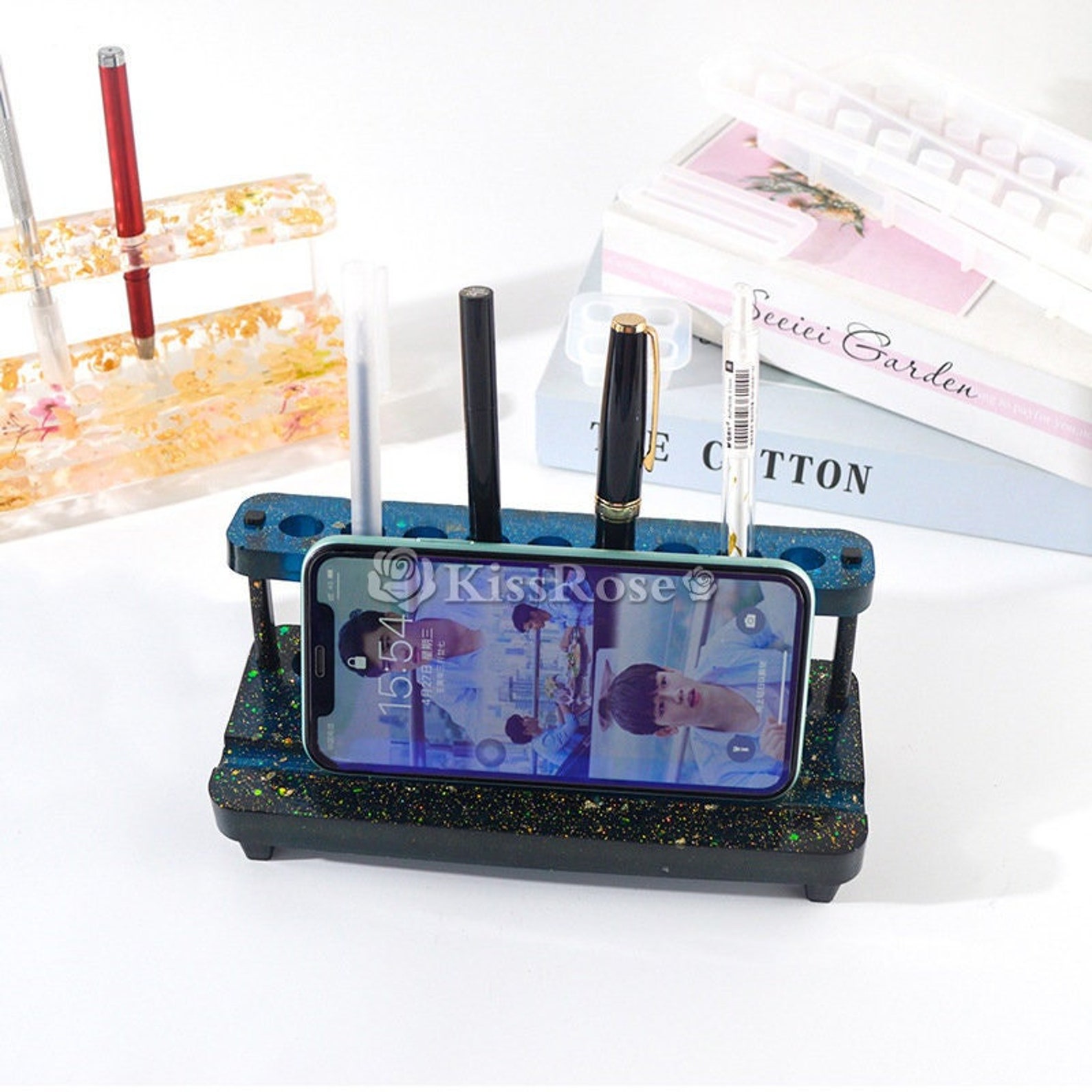 Creative Mobile Phone Holder Mold-diy Desktop Phone Stand - Etsy