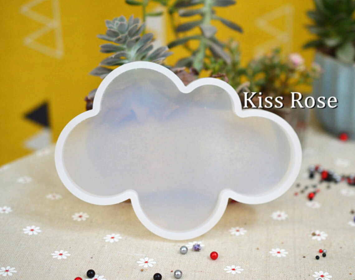 Silicon Resin Mold -cloud Resin Silicone Mould- Epoxy Resin Craft Mold ...