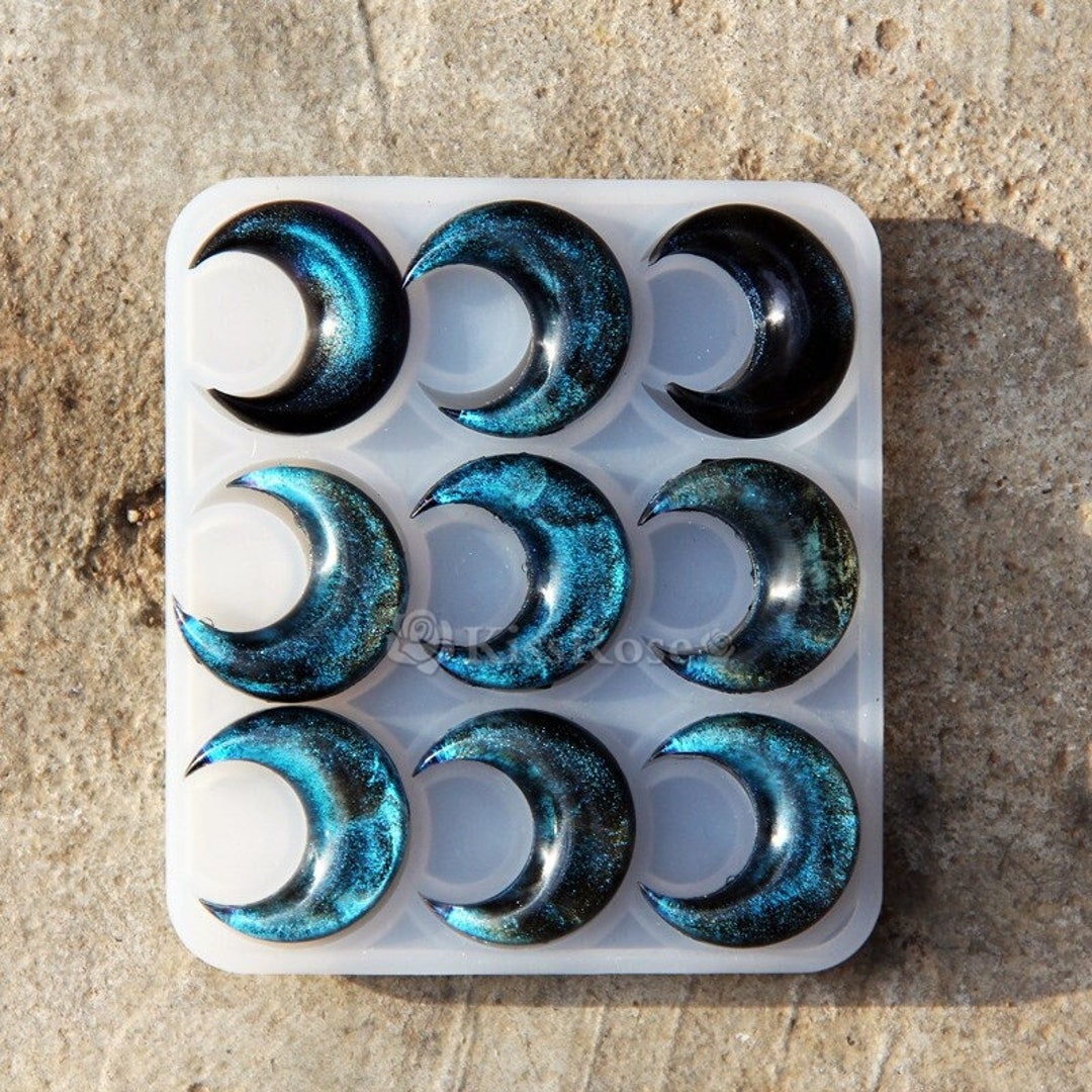 Crescent Moon Silicone Mold-crescent Shape Resin Mold-crescent Moon ...