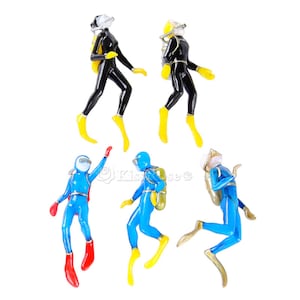 3D Scuba Diver Model Fillers-mini Diver Model for Silicone Mold-filling ...