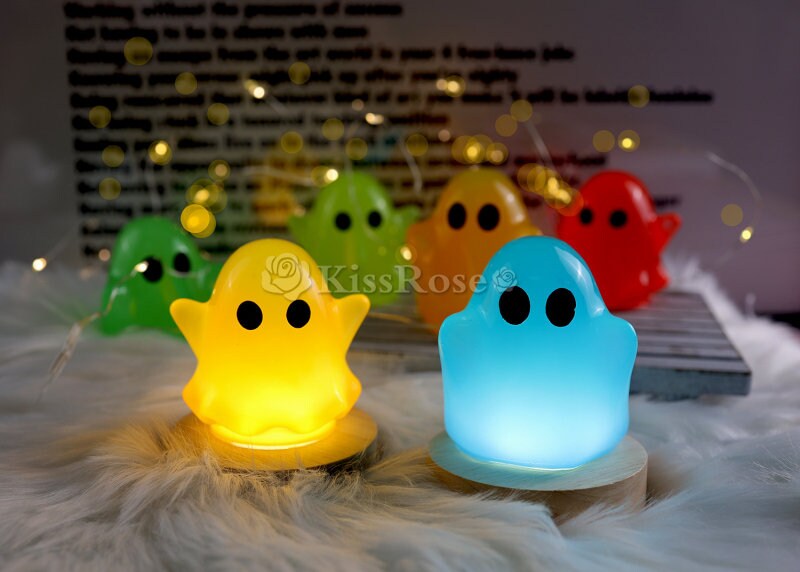 3D Ghost Resin Mold-silicone Specter Mold-cute Ghost Candle Mold-ghost ...