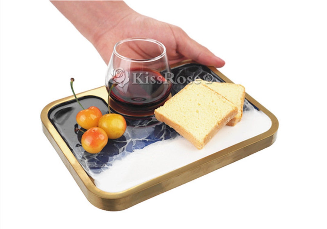 Dinner Plate Resin Mold-dinner Tray Silicone Mold-dinner Plate Mold ...