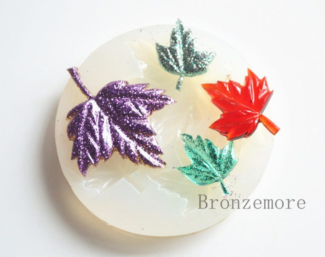 Maple Leaf Silicone Mold-leaf Resin Molds-flexiable Clay - Etsy