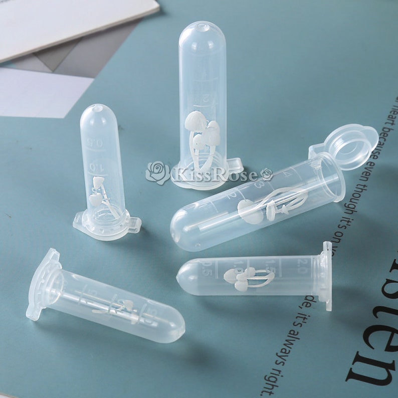 3D Mushroom Model Filler-mini Model for Silicone Mold-filling Materials ...