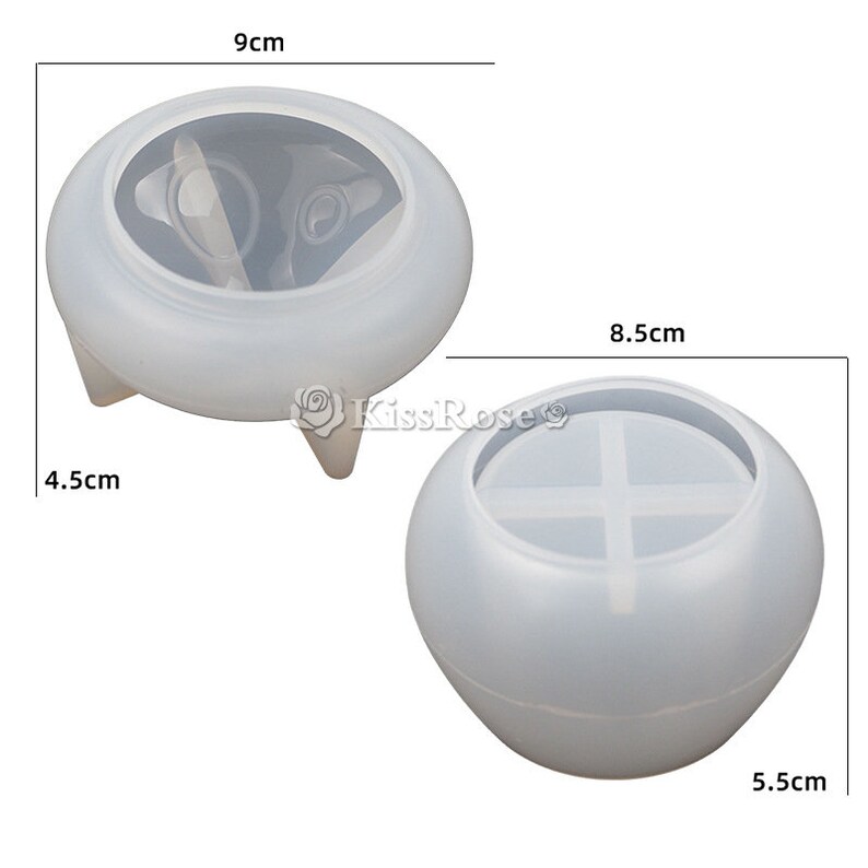 Creative Mushroom Box Silicone Mold-storage Jar Resin - Etsy