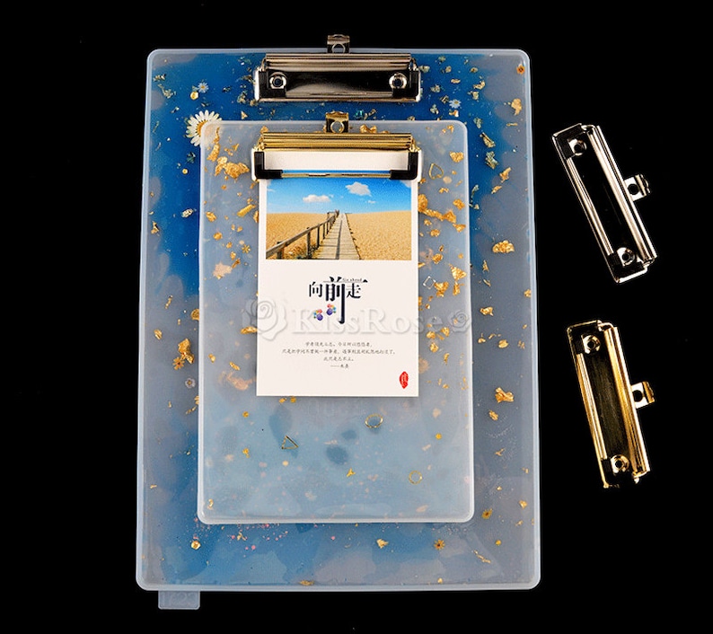 2 Styles Smooth Surface Silicone Folder Mold for Resin - Etsy