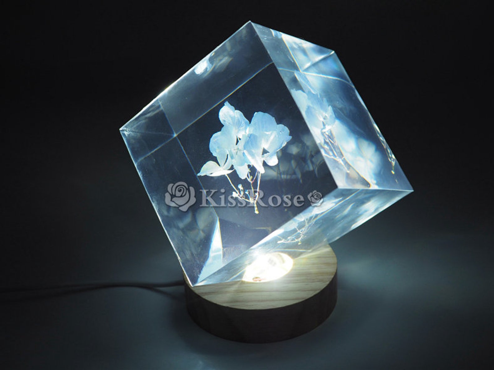 Creative Slanted Cube Lamp Resin Mold-cube Night Lamp - Etsy