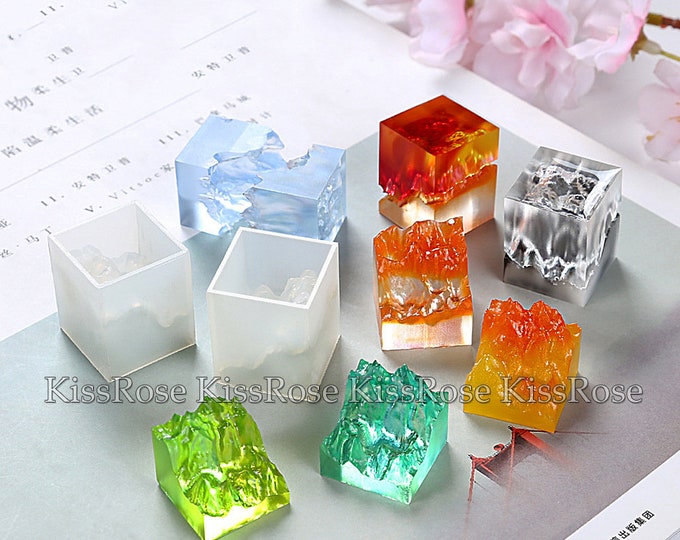 Square Cube Silicone Mold Resin Cube Mold 5cm 3D Cube Craft - Etsy