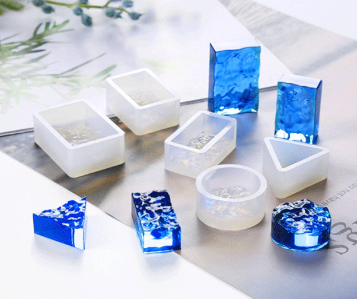 Water Ripple Gem Silicone Mold Silicone Molds Craft - Etsy