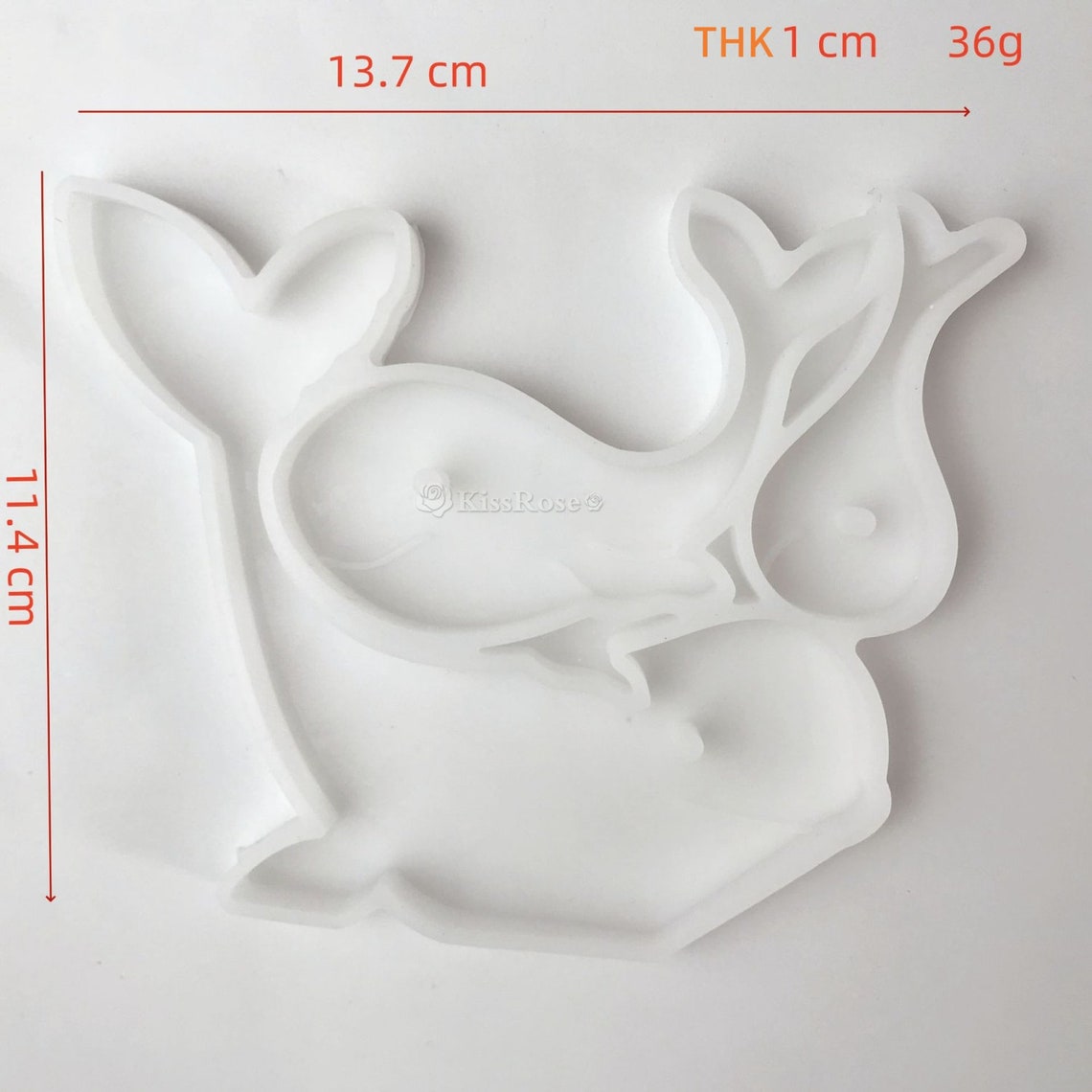 Cute Whale Silicone Mold-plaster/concrete Whale Family Mold-whale ...