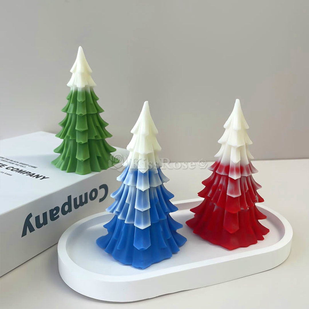 New Christmas Tree Candle Mold-pine Resin Mold-scented Candle Mold ...