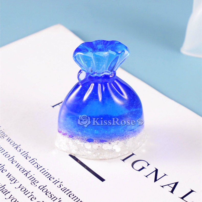 Cute Silicone Money Bag Mold-fu Bag Resin Molds-resin Money - Etsy