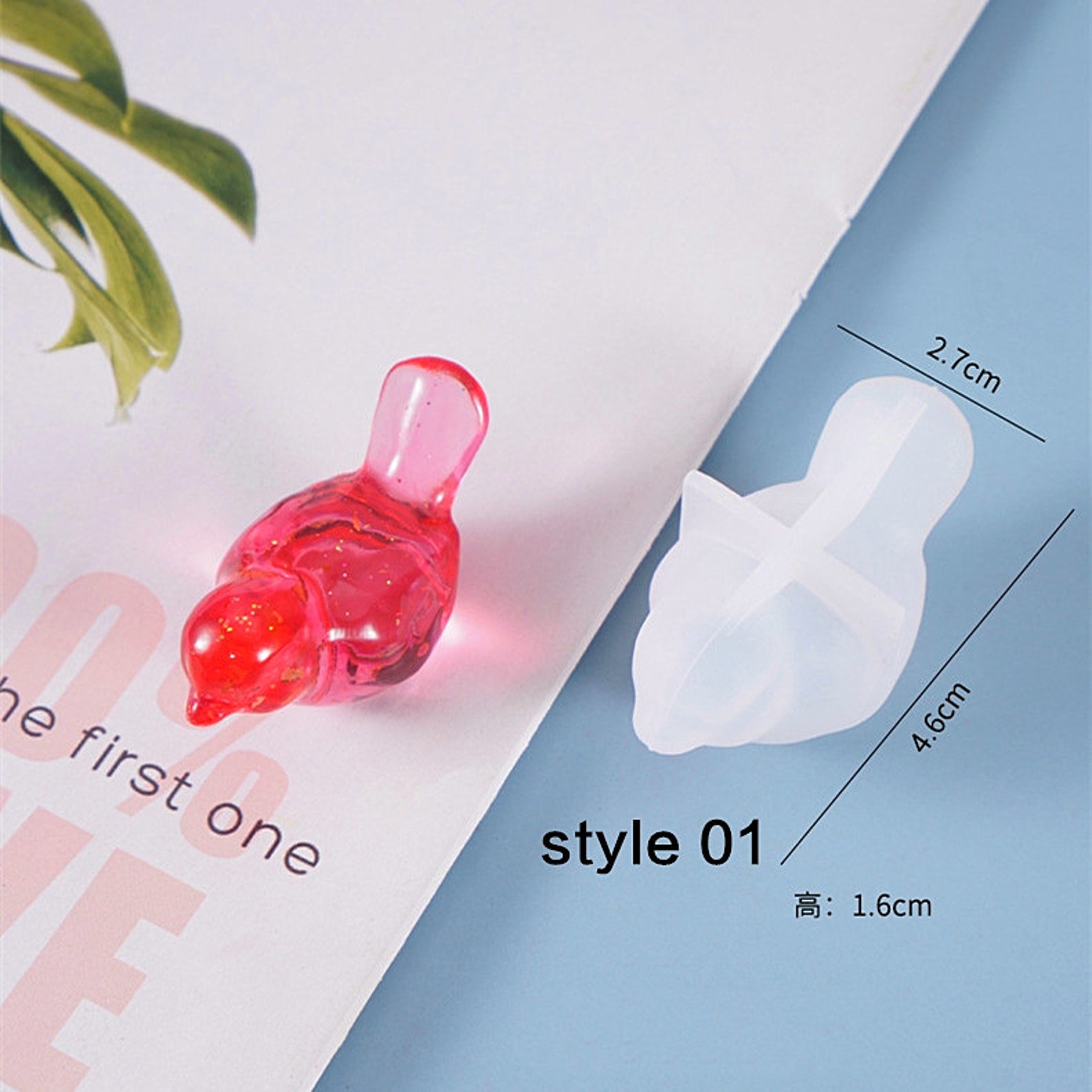 Cute Bird Silicone Mold-simulation Bird Resin Mold-2 Styles - Etsy