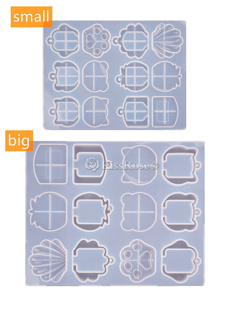 Creative Key Cover Silicone Mold-key Chain Resin Mold-diy - Etsy