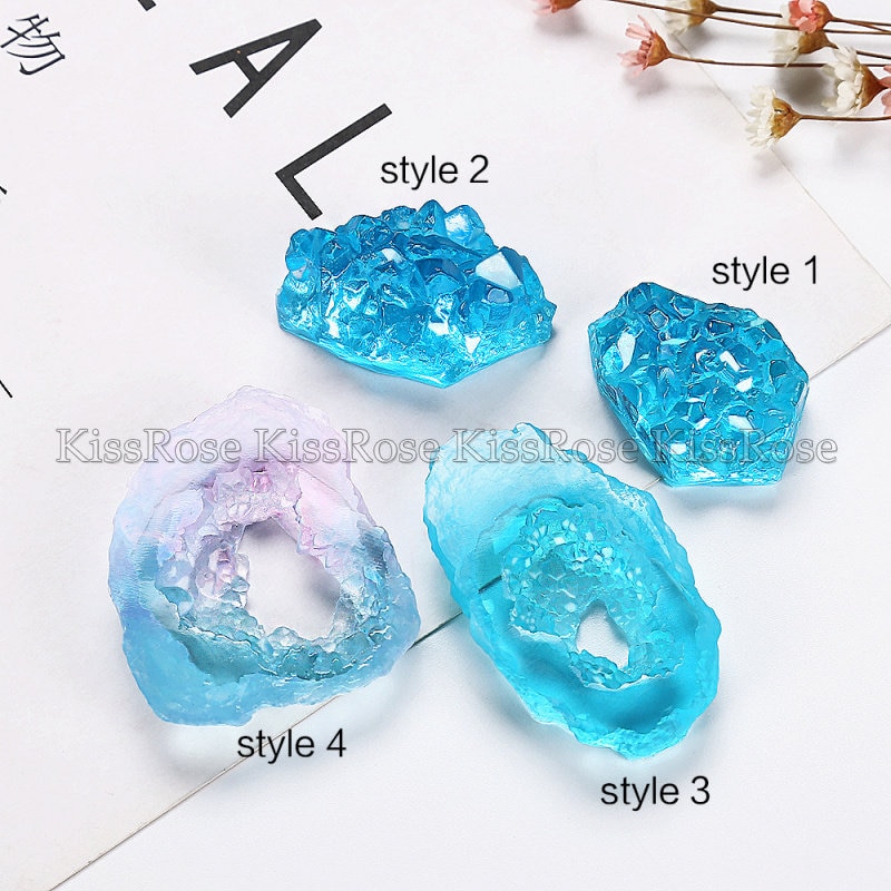 Crystal Mold Crystal Resin Molds 4 Styles Silicone Mold for - Etsy