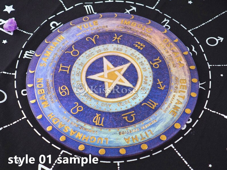 Creative Constellation Compass Table Mat Silicone Mold-tarot Card ...