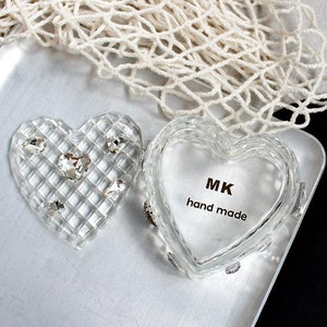 Resin Heart Box Mold With Lid-silicone Box Mold for Resin Craft-mesh ...