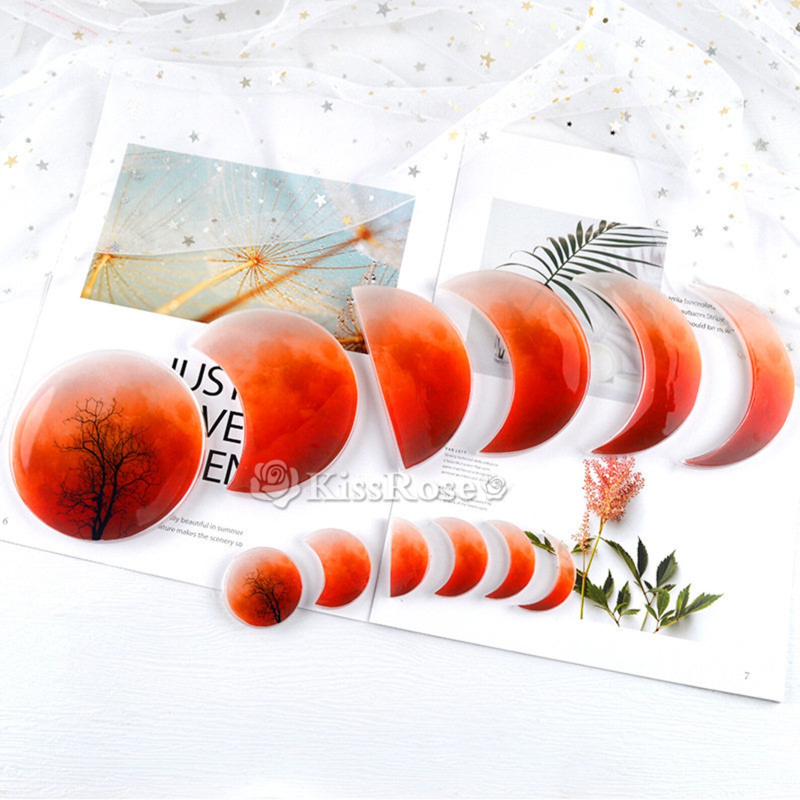 Crescent Moon Silicone Mold for Resin Craft-new Moon Shape Resin Molds ...