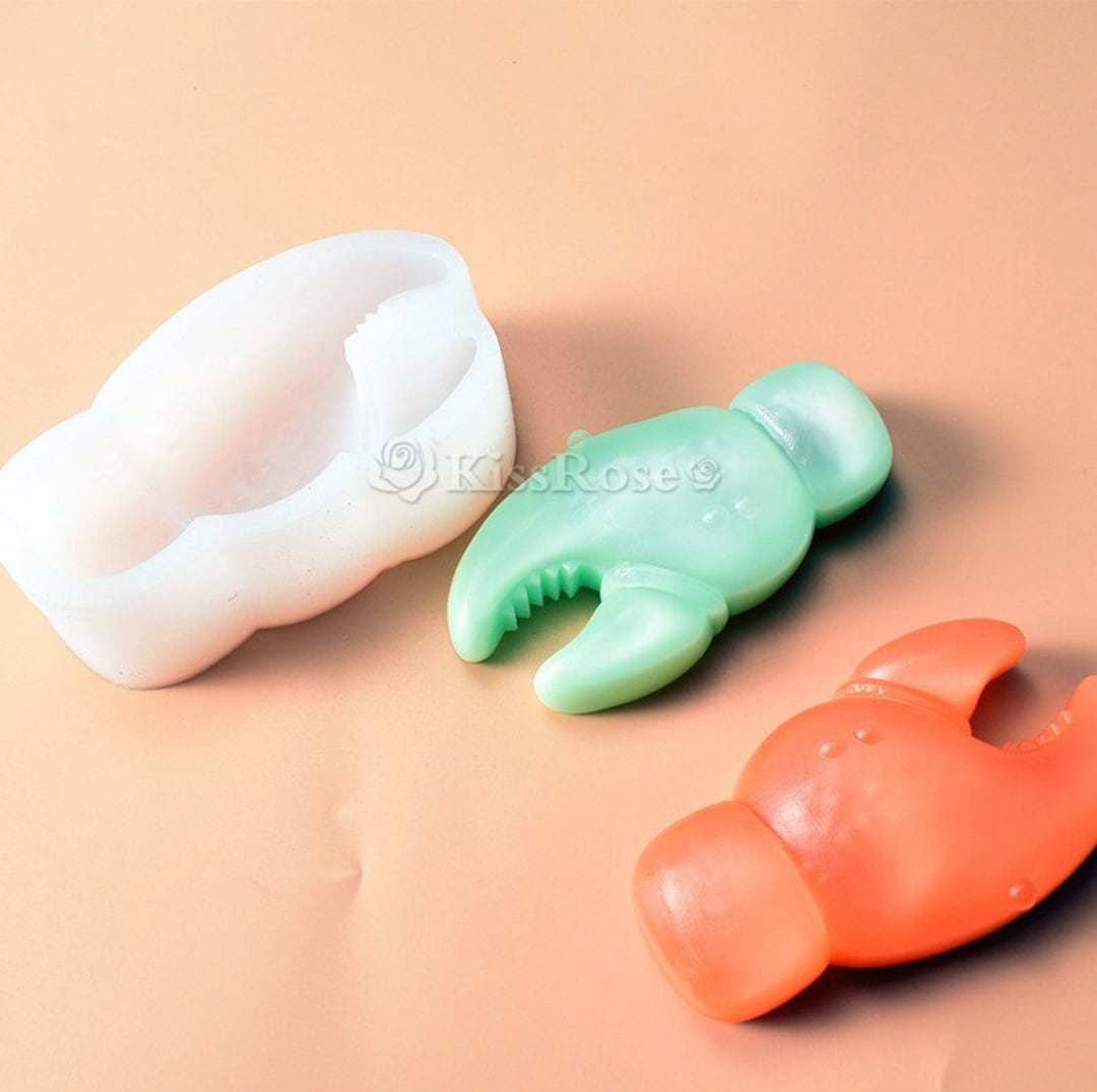 Cute Crab Claw Resin Mold-silicone Crab Claw Ice Cube Plaster Car ...