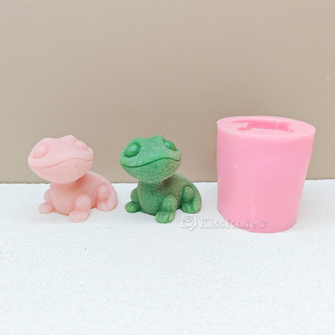 Cute Gecko Silicone Mold-cartoon Gecko Candle Mold-concrete/epoxy Resin ...