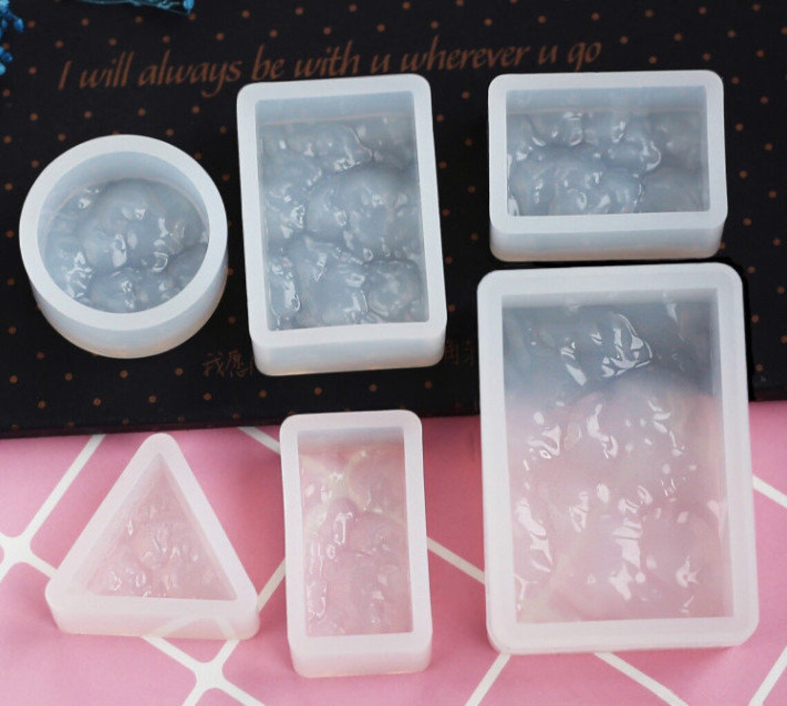 Water Ripple Gem Silicone Mold Silicone Molds Craft - Etsy