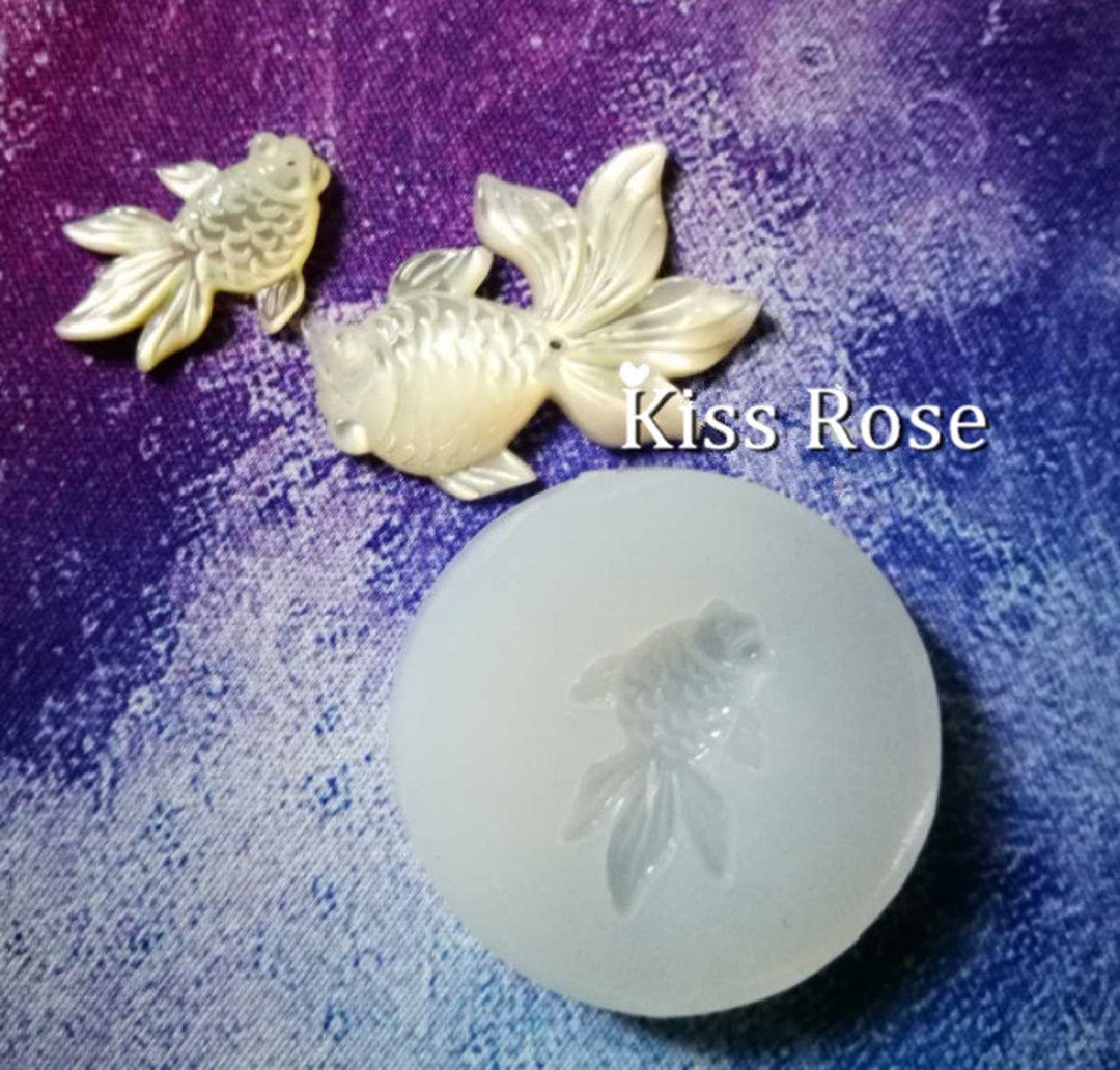 Silicon Resin Mold - Small Fish Resin Silicone Mould- Epoxy Resin Craft ...