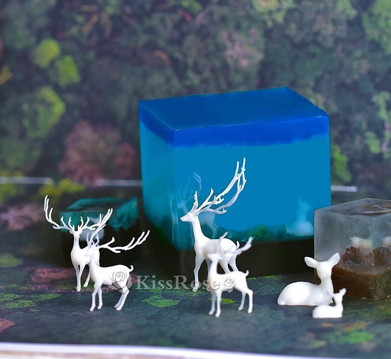 3D Elk Model Filler-mini Deer Model for Silicone Mold-filling | Etsy