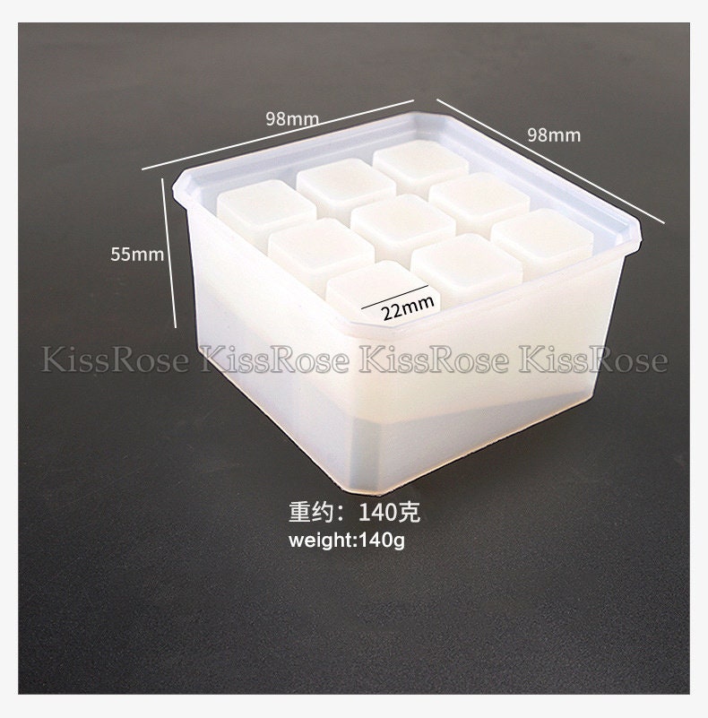 Storage Box Silicone Mold-manual Box Resin Mold-resin Mold for Box ...