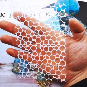 White Water Ripple Plastic Filler for Epoxy Resin Craft DIY-5 Styles ...