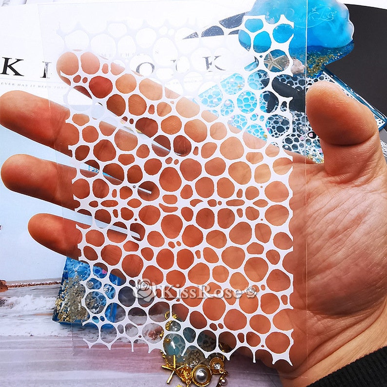 White water ripple plastic filler for epoxy resin craft DIY-5 | Etsy