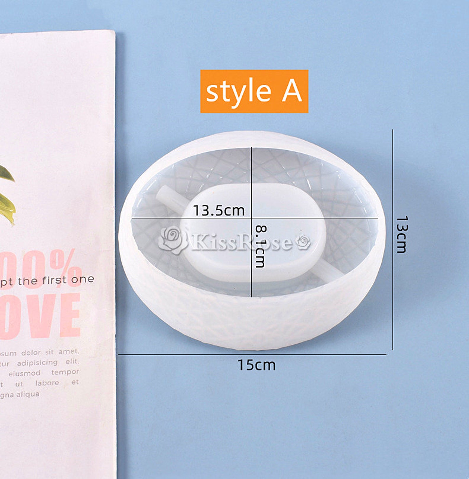 Bird's Nest Silicone Ashtray Mold-broken Wall Ashtray Resin Mold ...