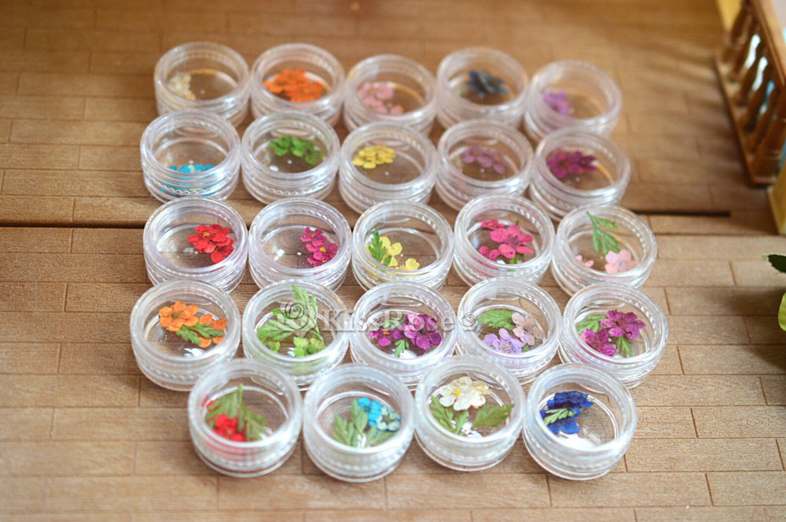 2 styles Mini Dried Flowers for resin craft DIY-Silicone mold | Etsy
