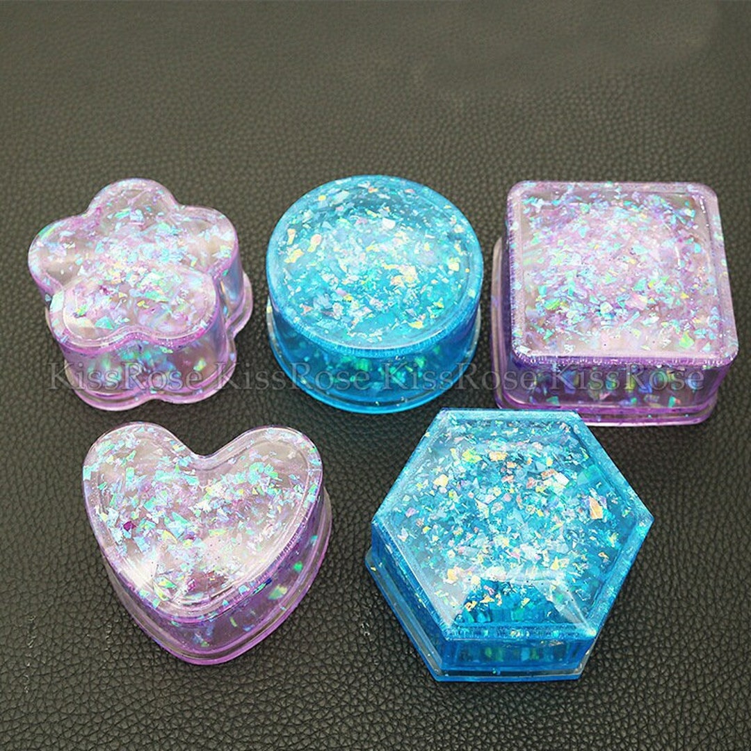 Heart Shape Storage Box Mold-jewelry Box Resin Molds-silicone Box Mold ...