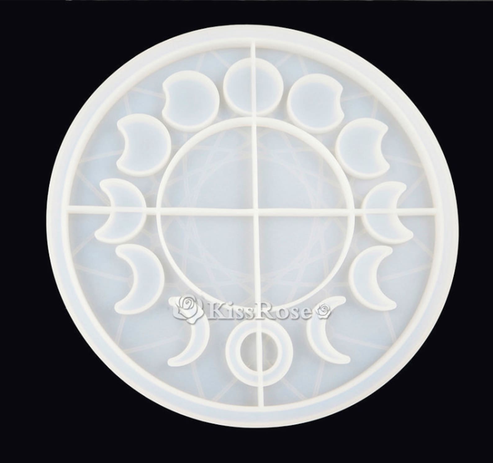 Creative Lunar Eclipse Decoration Plate Silicone Mold-moon - Etsy