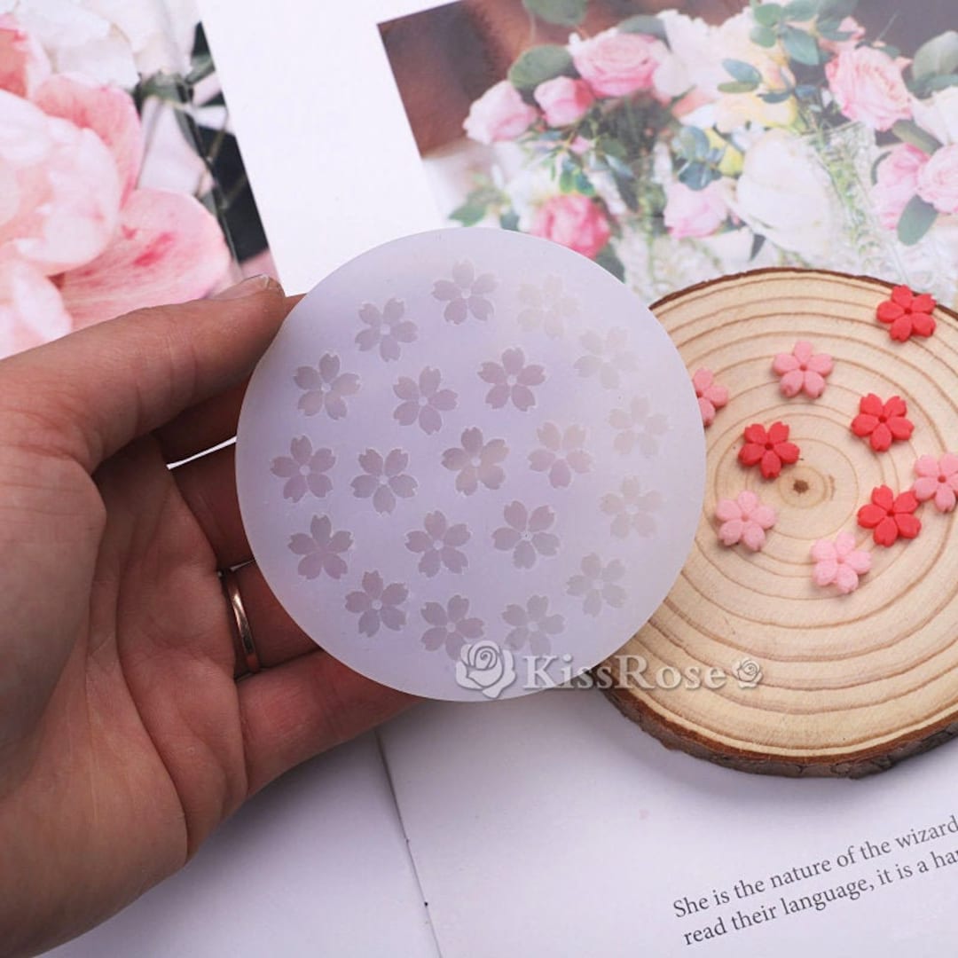 Small Sakura Silicone Mold-sakura Beads Resin Mold-cake Decoration ...