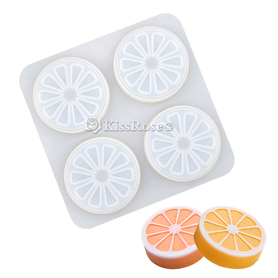 Creative Lemon Candle Mold-lemon Slices Silicone Mold-lemon - Etsy