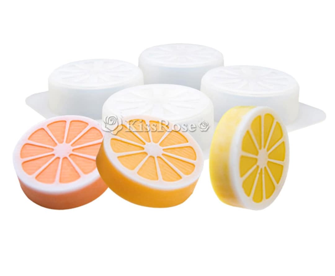 Creative Lemon Candle Mold-lemon Slices Silicone Mold-lemon - Etsy