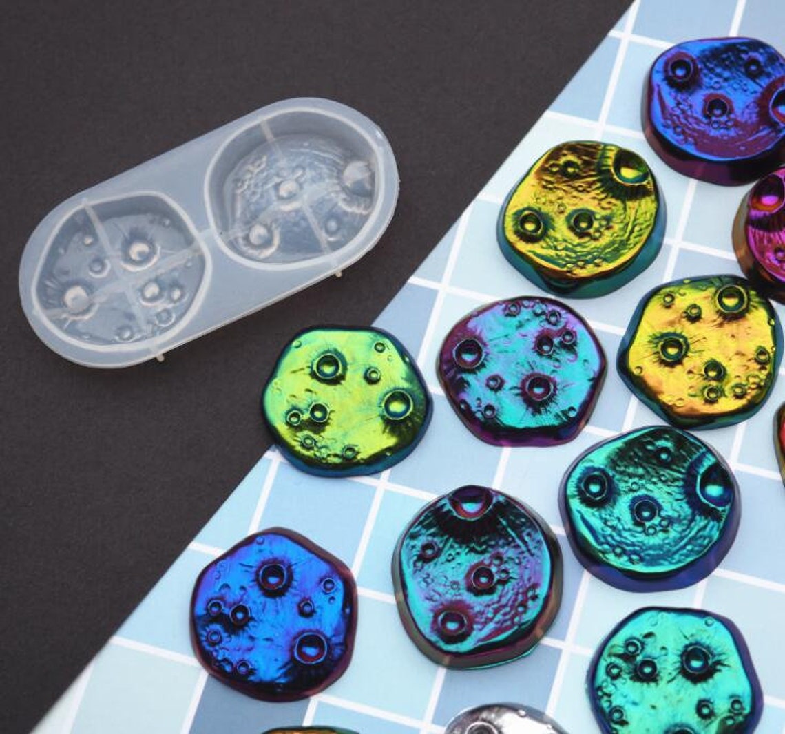 Meteorite Shape Resin Silicone Mold Pendant Mold/creative | Etsy