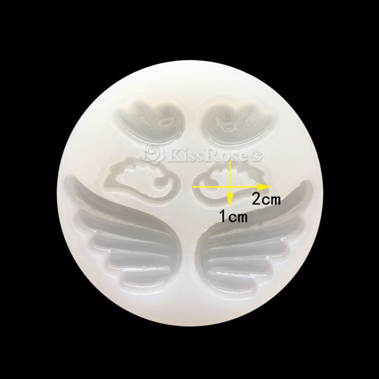 Glossy Silicone Angel Wings Mold-epoxy Resin Wings Pendant - Etsy