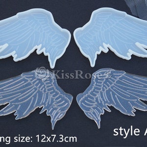 Angel Wings Silicone Mold for Resin Craft-demon Wings Resin Mold ...