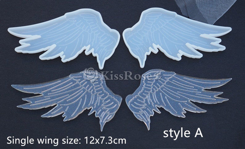 Angel Wings Silicone Mold for Resin Craft-demon Wings Resin | Etsy
