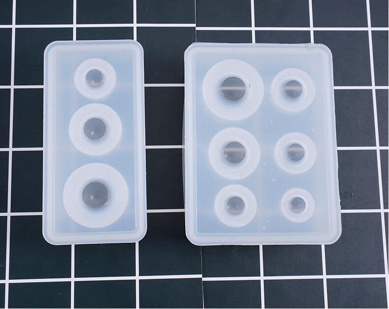 15mm,20mm,25mm Transparent Silicone Mold, Clear Resin Mould, Sphere ...